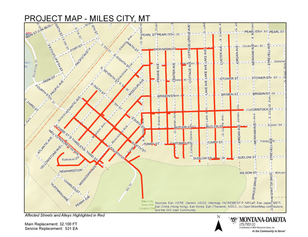miles city montana pipeline replacement project - Montana-Dakota ...