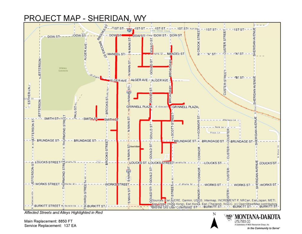 Sheridan - Montana-Dakota Utilities Company