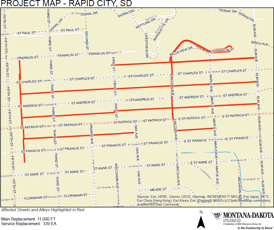 Rapid City - Montana-Dakota Utilities Company